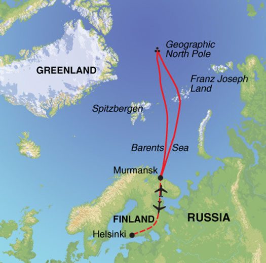 North Pole Adventure Aboard 50 лет Победы – "The 50 Years Of Victory ...